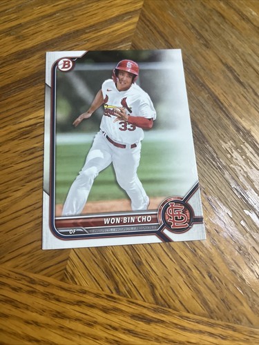 2022 Bowman Draft Baseball Won-Bin Cho St. Louis Cardinals #BD-65 | eBay