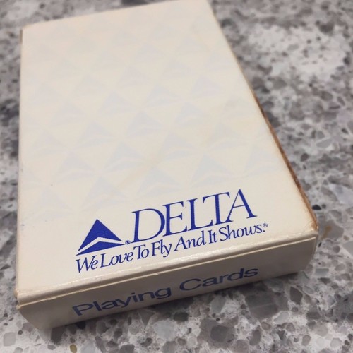 🃏 Delta Airlines Playing Cards - White Deck | eBay