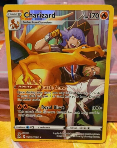 Charizard TG03/TG30 Lost Origin Trainer Gallery Ultra Rare Pokemon Card ...
