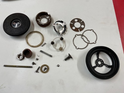 76 Corvette C3 Black Horn Button Tilt Tele Lock Ring and Steering ...