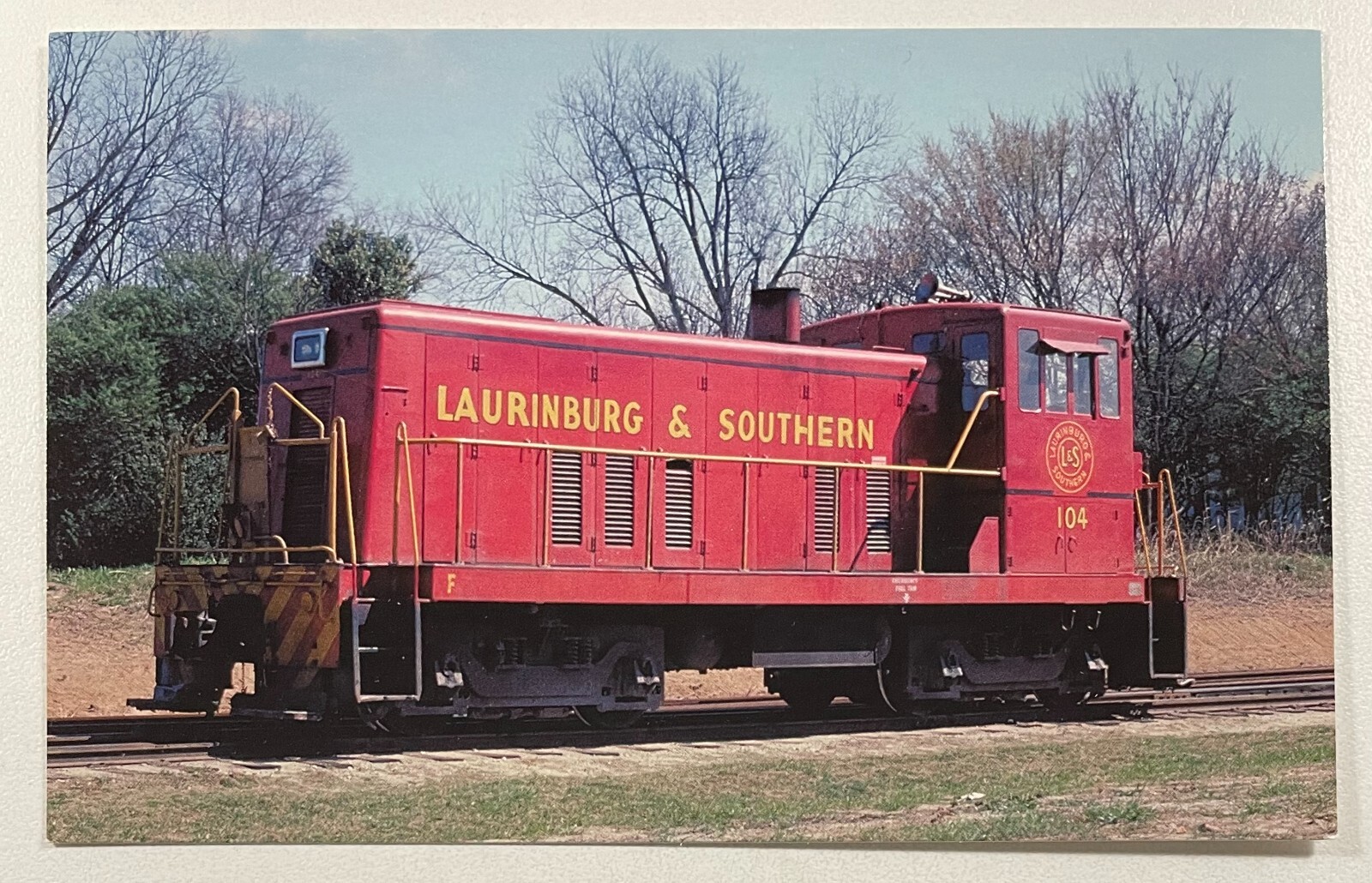 Laurinburg & Southern #104, Train/Vintage Postcard | eBay