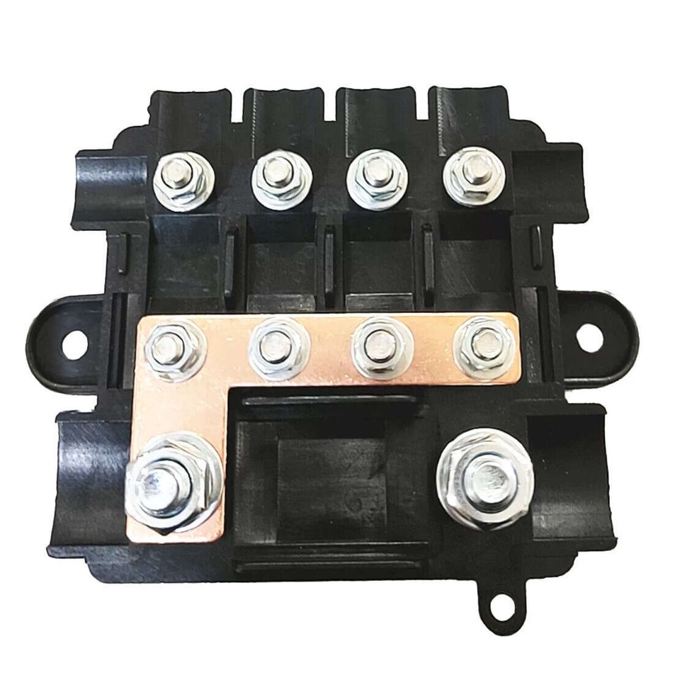 Set Distribution Block 5 Pole Bus Bar Fuse Holder with 300A & 50A Fuse ...