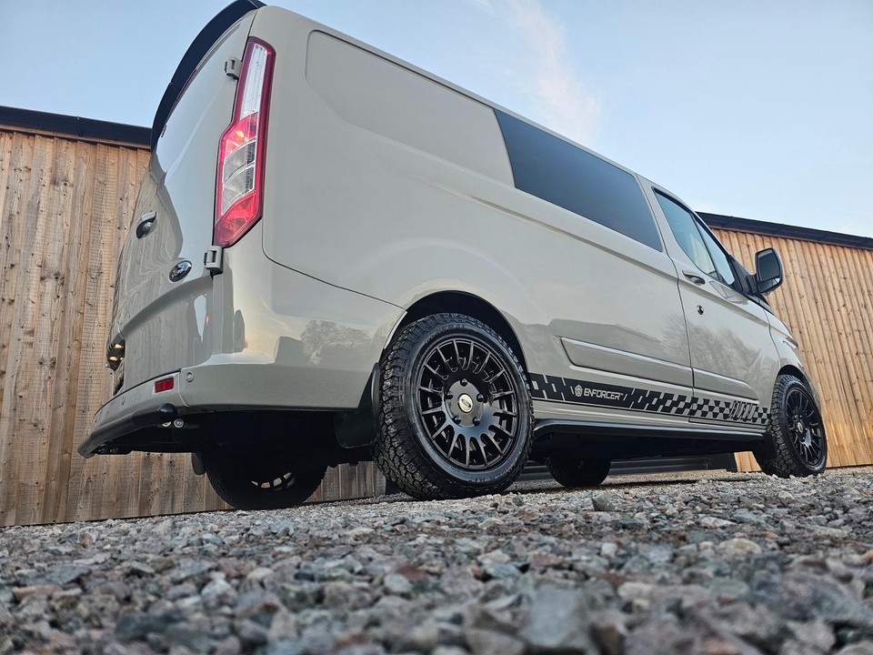 2018 (68) FORD TRANSIT CUSTOM CREW CAB *ENFORCER*TREND*AIR CON*WET BELT ...