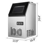 Built-in Commercial Ice Maker Stainless Steel Bar Restaurant Ice Cube ...