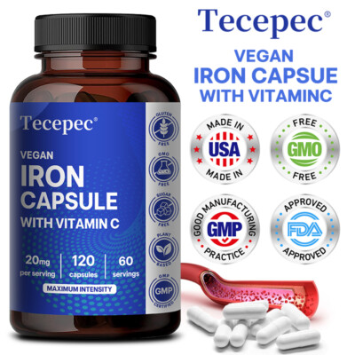 Iron Builder Blood Supplement, Absorbs Easily Raise Hemoglobin Levels ...
