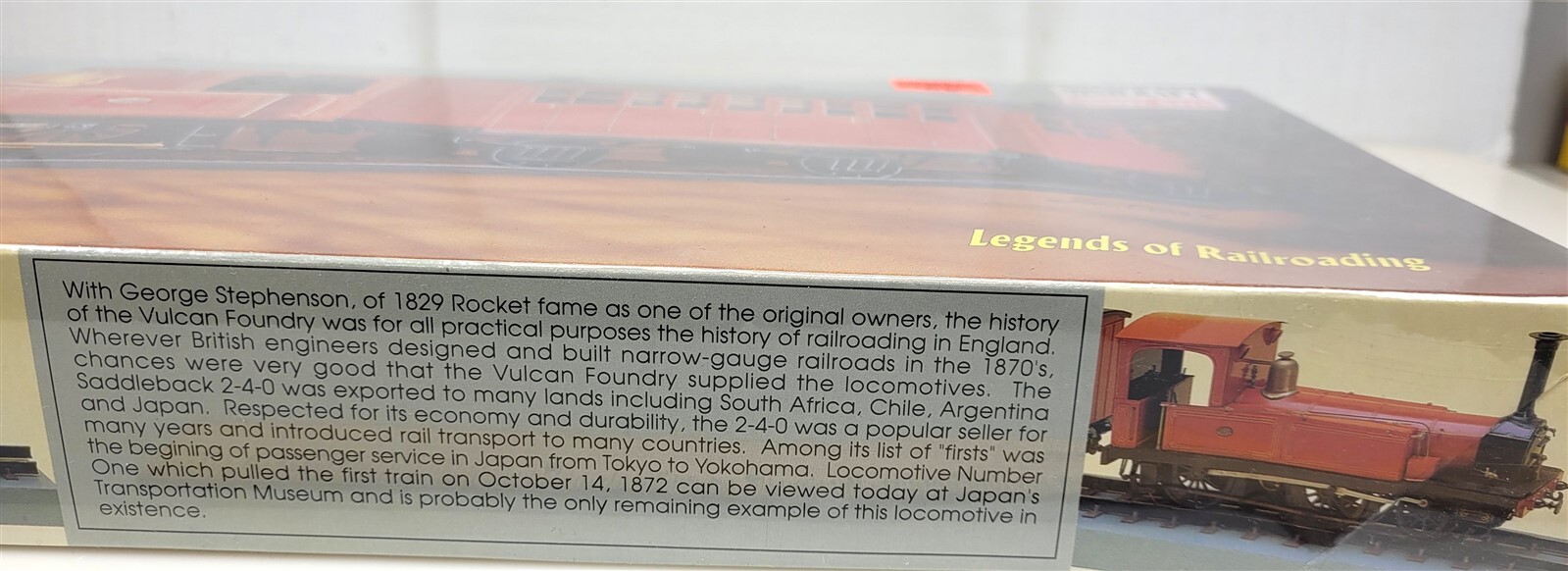 Minicraft 1872 Vulcan Saddleback Locomotive Model Kit 11103 for sale ...