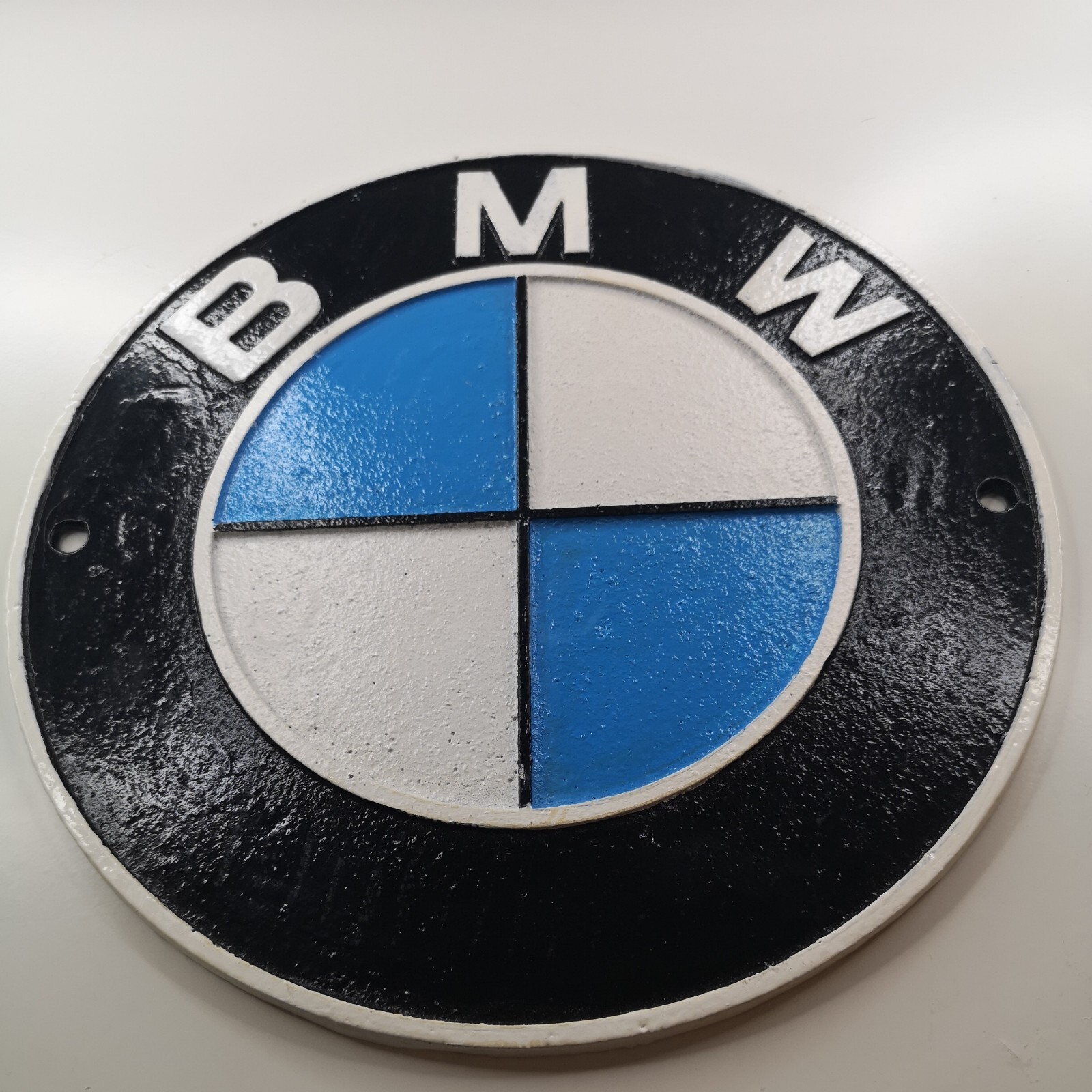 BMW - Heavy Cast Iron Sign - M3 / MSPORT / 3 4 5 6 7 Series / i8 ...