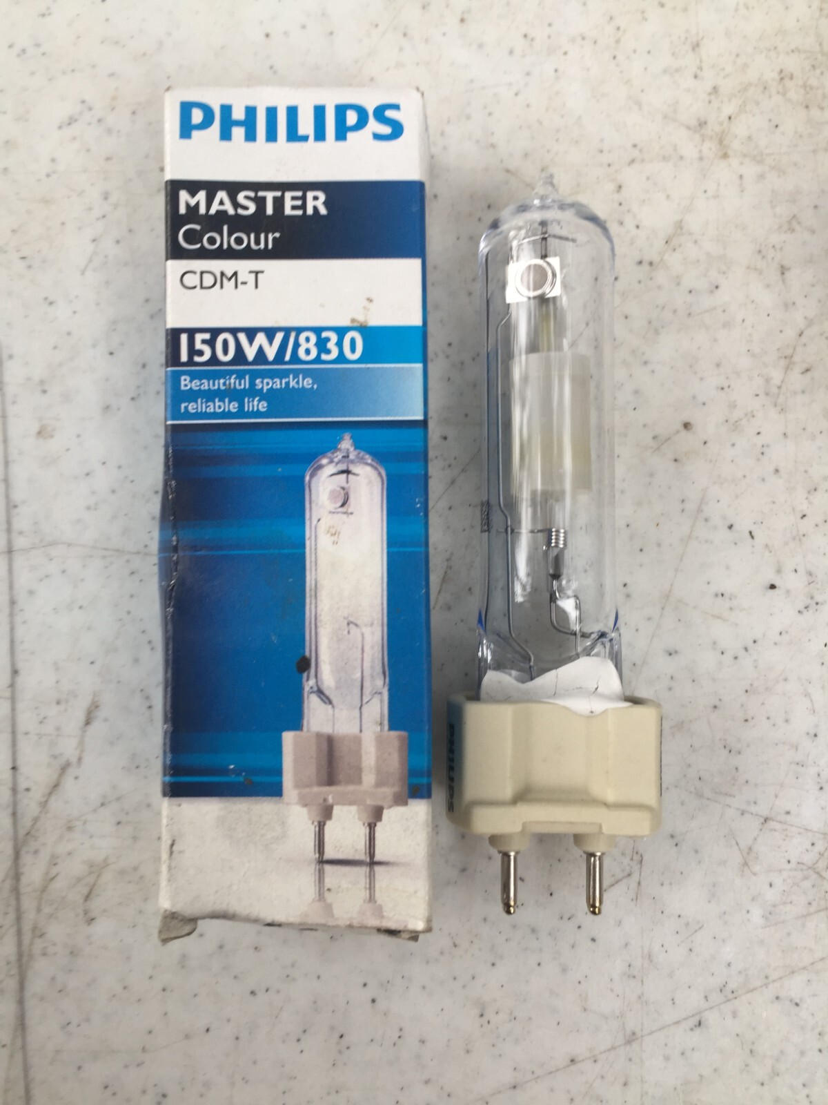 Philips Master Colour 150w / 830 Cdm-t G12 Metal Halide Light Bulb Lamp ...