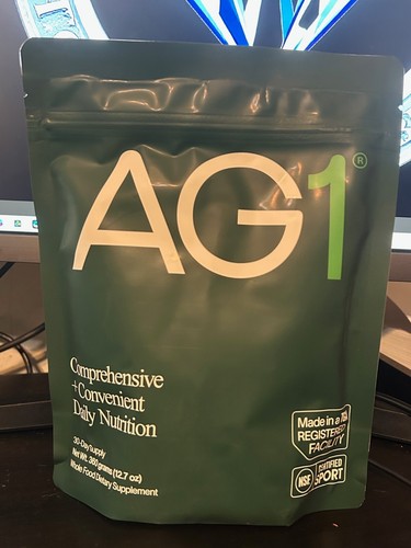 AG1 Athletic Greens - Powder 12.7oz 360g - 30 Day Supply 1 Bag free ...