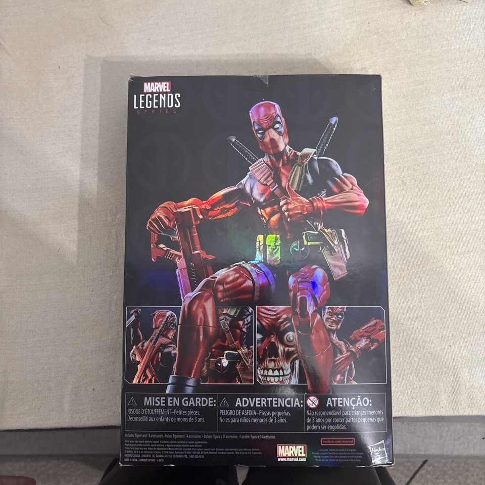 2016 Hasbro Marvel Legends Series Deadpool 12" Inch Action Figure New ...