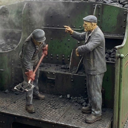 FG50 - Steam Locomotive Crew unpainted OO scale | eBay