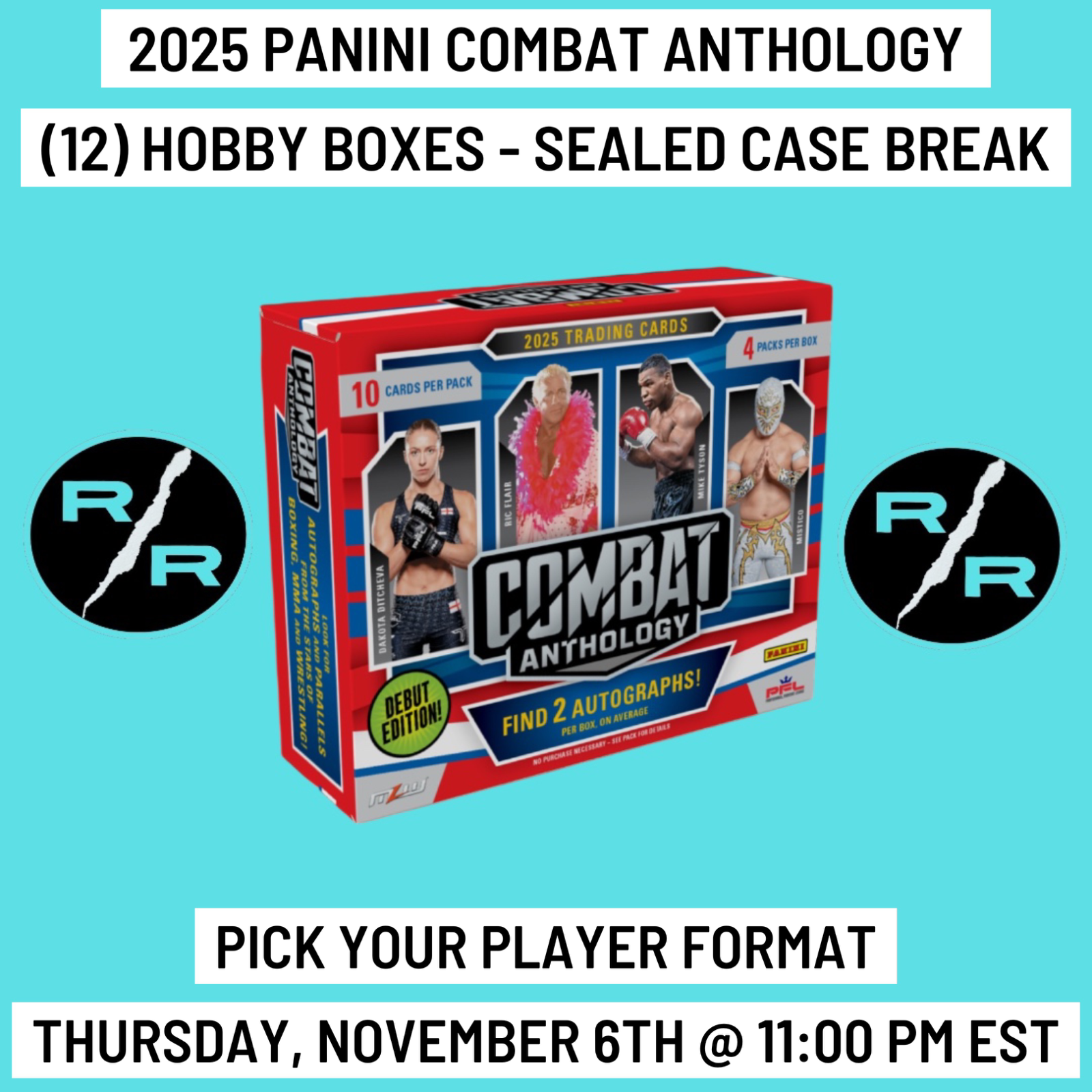 KUSHIDA - 2025 Panini Combat Anthology 12 Hobby Box 1 Case Break | eBay
