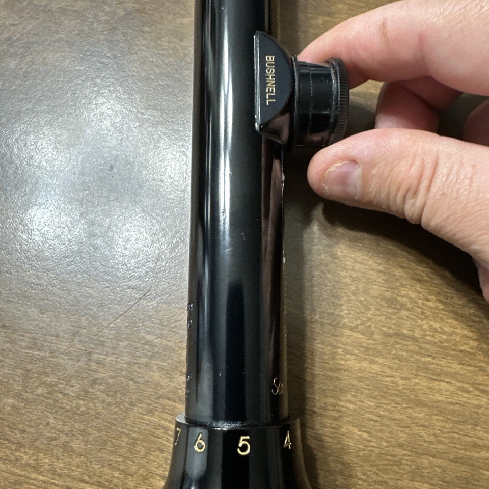 Bushnell Scopechief VI 3-9x40 Rifle Scope Duplex Reticle W/ BDC Turrets ...