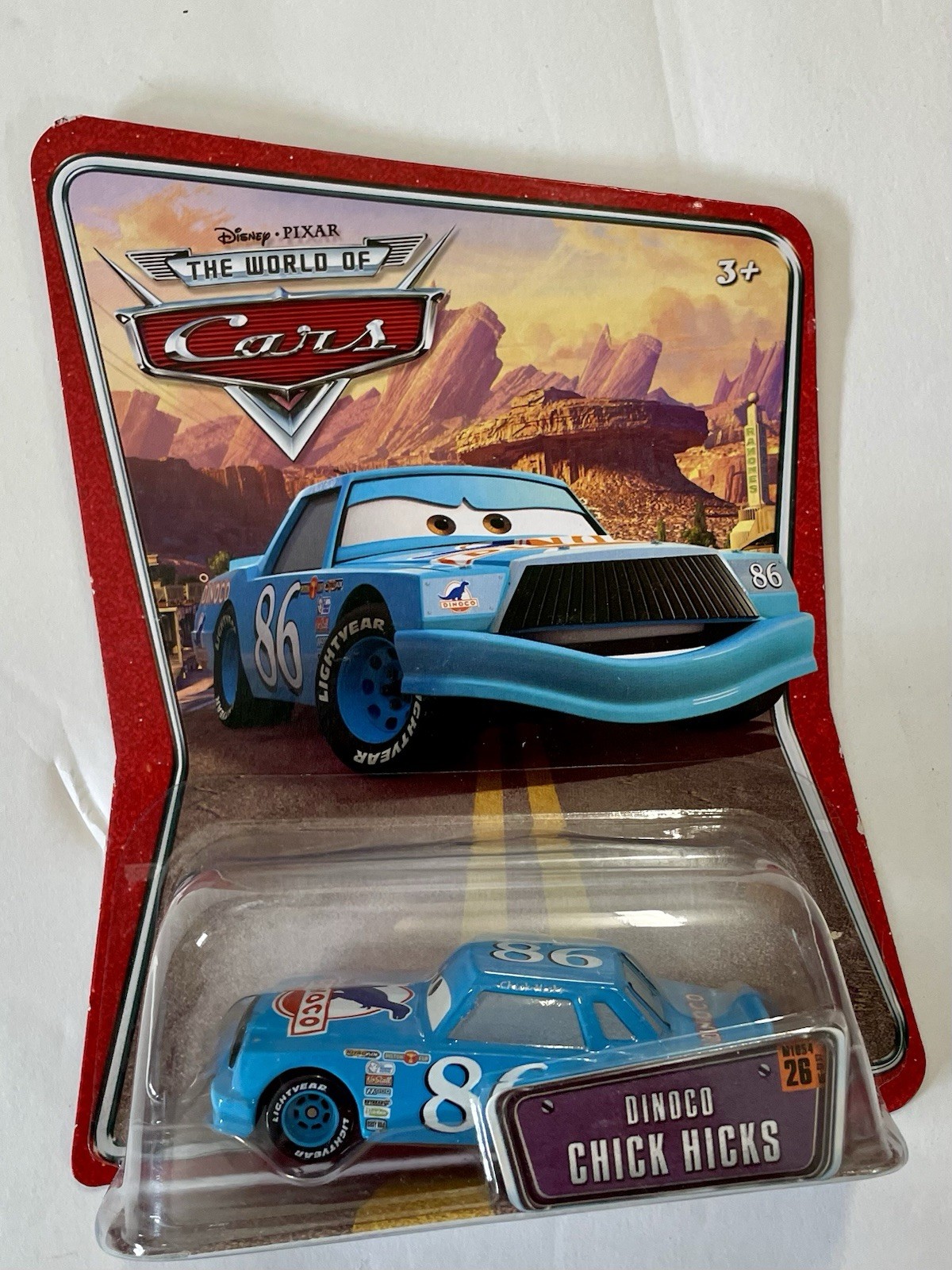 Dinoco Blue Chick Hicks #86 Disney Pixar World Of Cars #26 Mattel Die ...