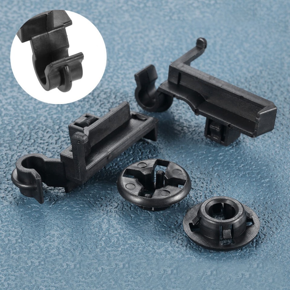 2 Set Car Hood Prop Rod Clip Grommet Plastic Bonnet Stay Holder For ...