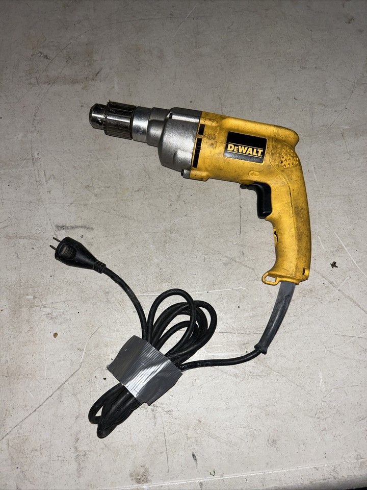 Dewalt DW245 Corded Drill 1/2in 600rpm 120v-ac Tested Perfect | eBay