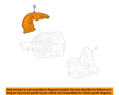 FORD OEM 01-05 Explorer Sport Trac Alternator-Splash Shield 1L5Z10317AA ...