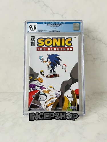 Sonic The Hedgehog - #27 RE *UNRELEASED* Variant, IDW Comics CGC Graded ...
