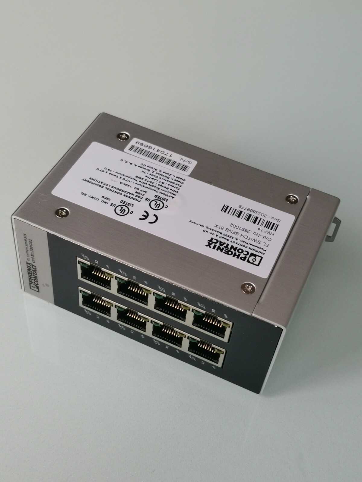Phoenix Contact SFNB 8TX Series 8 Port FL Ethernet Switch | eBay