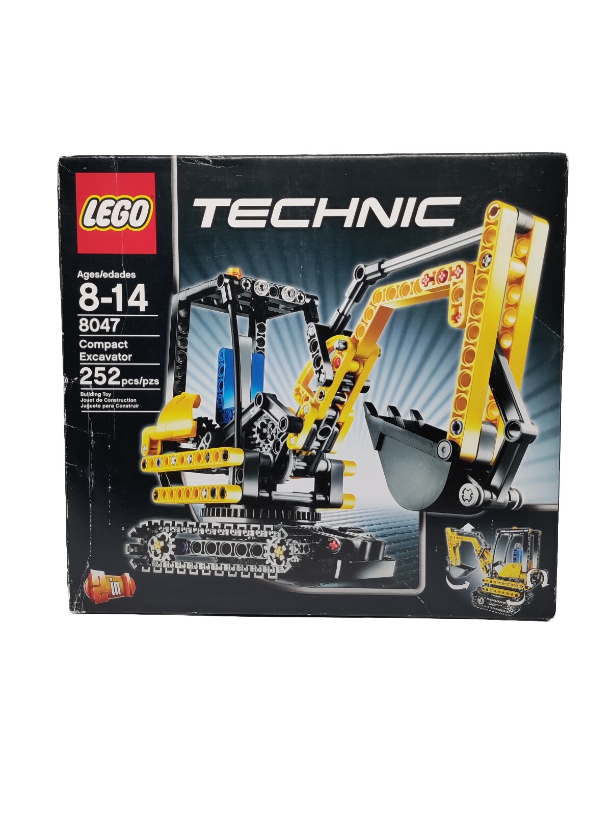 Buy LEGO TECHNIC: Compact Excavator (8047) online | eBay