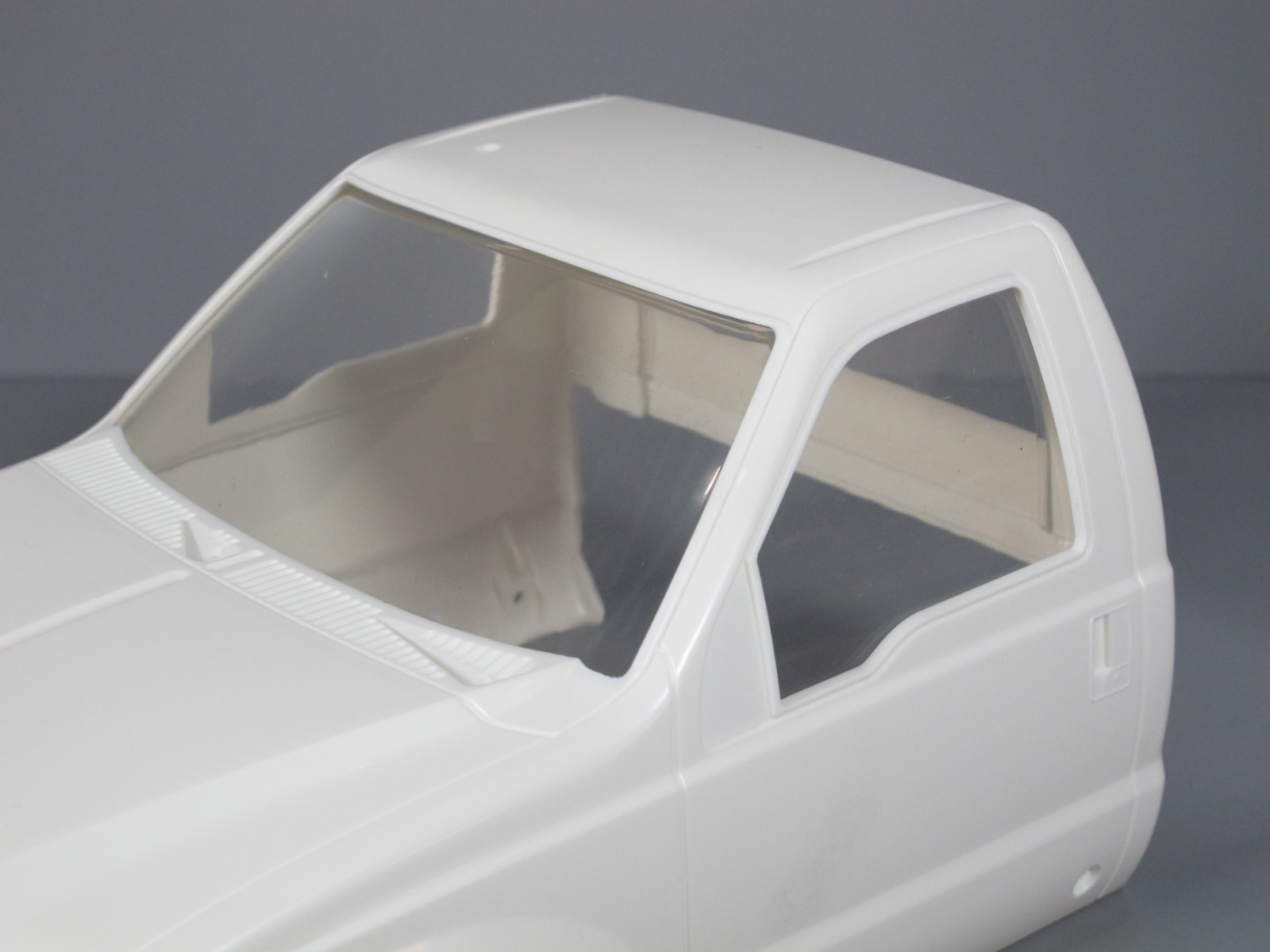 Clear Plastic Repo Front Cab Window Tamiya RC 1/10 Ford F350 F-350 ...