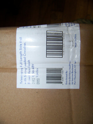 Drive Telescoping Full Length Length Side Rail w Spring Loaded Crossbar ...