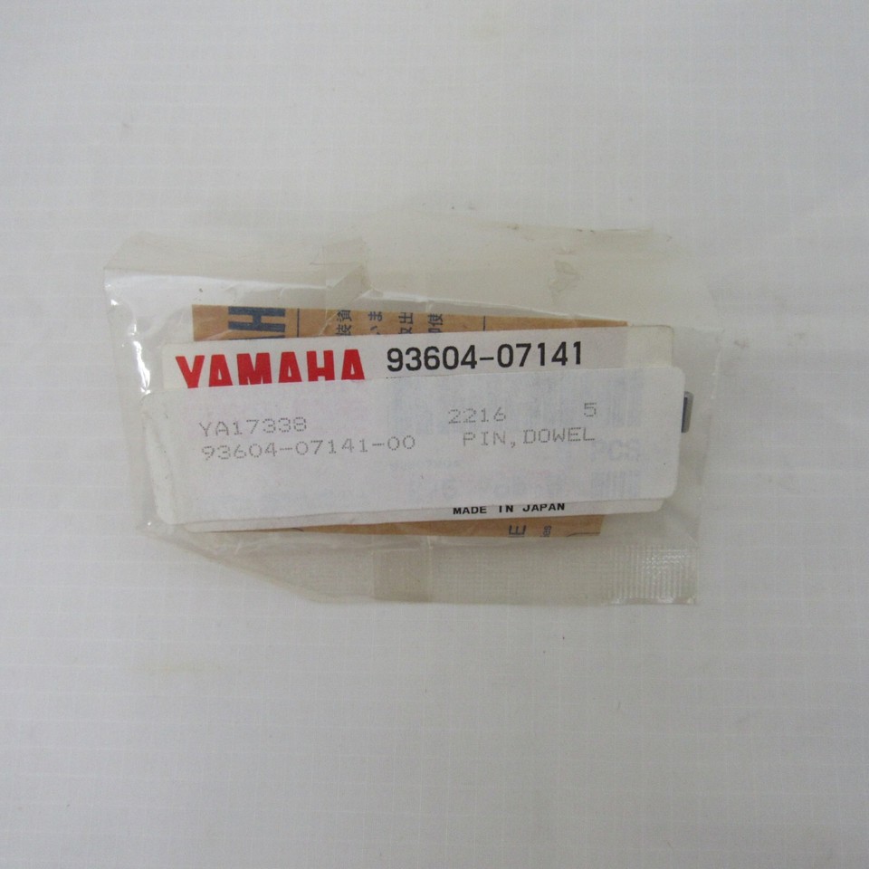 Yamaha OEM Dowel Locating Pins 93604-07141-00 Set of 4 | eBay