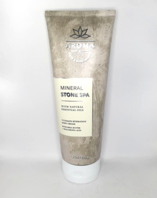 BATH AND BODY WORKS AROMA MINERAL STONE SPA BODY CREAM 8 FL OZ | eBay