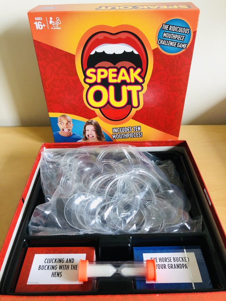 Hasbro Gaming Speak Out Game C20183480 | eBay