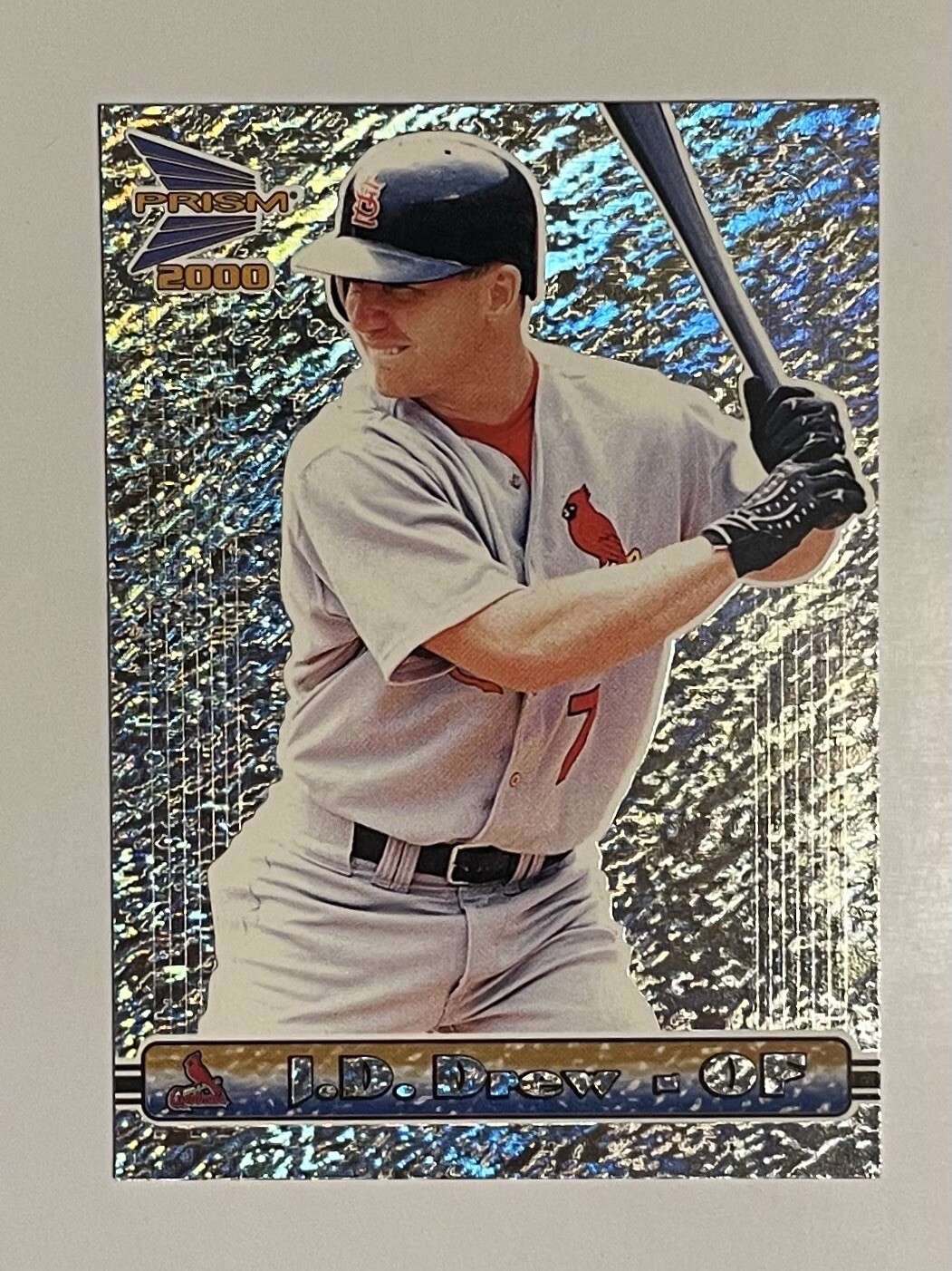 2000 Pacific Prism - Silver Texture #119 J.D. Drew for sale online | eBay