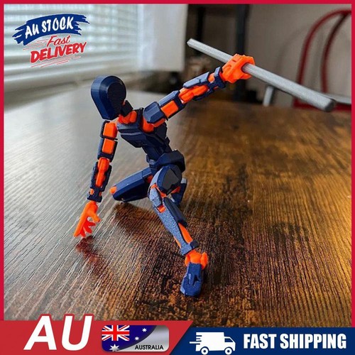 Dummy 13 Action Figure 3D Print Multi-Jointed Movable Action Figure Toy ...