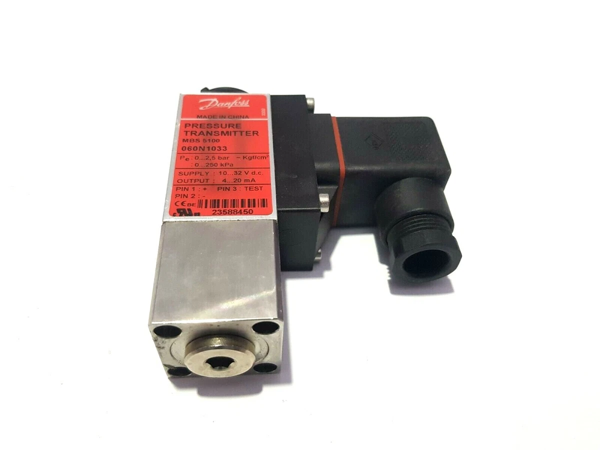 Danfoss 060N1039 PRESSURE TRANSMITTER, MBS 5100, BLOCK, 42% OFF