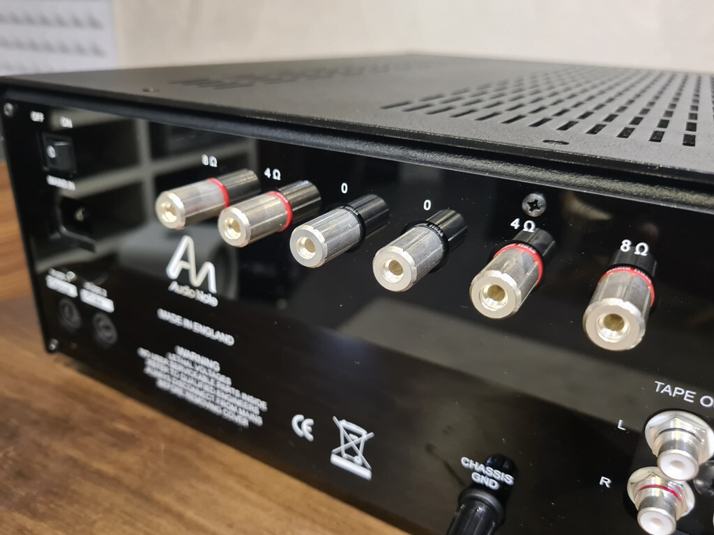 AUDIO NOTE OTO PHONO PP DEMO AMPLIFICATORE INTEGRATO A VALVOLE EL84 ...