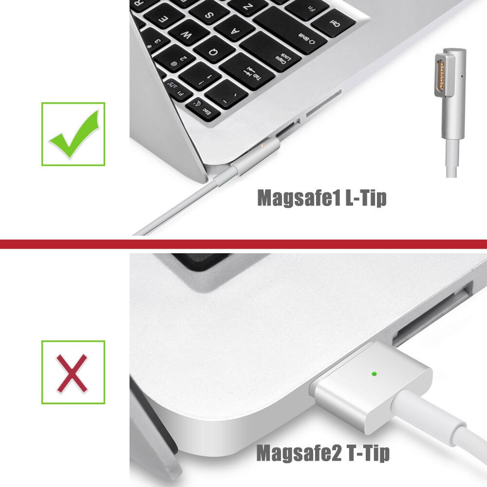 60W L-tip Adapter Power Charger Cord for MacBook Pro 13" A1184 A1181 ...