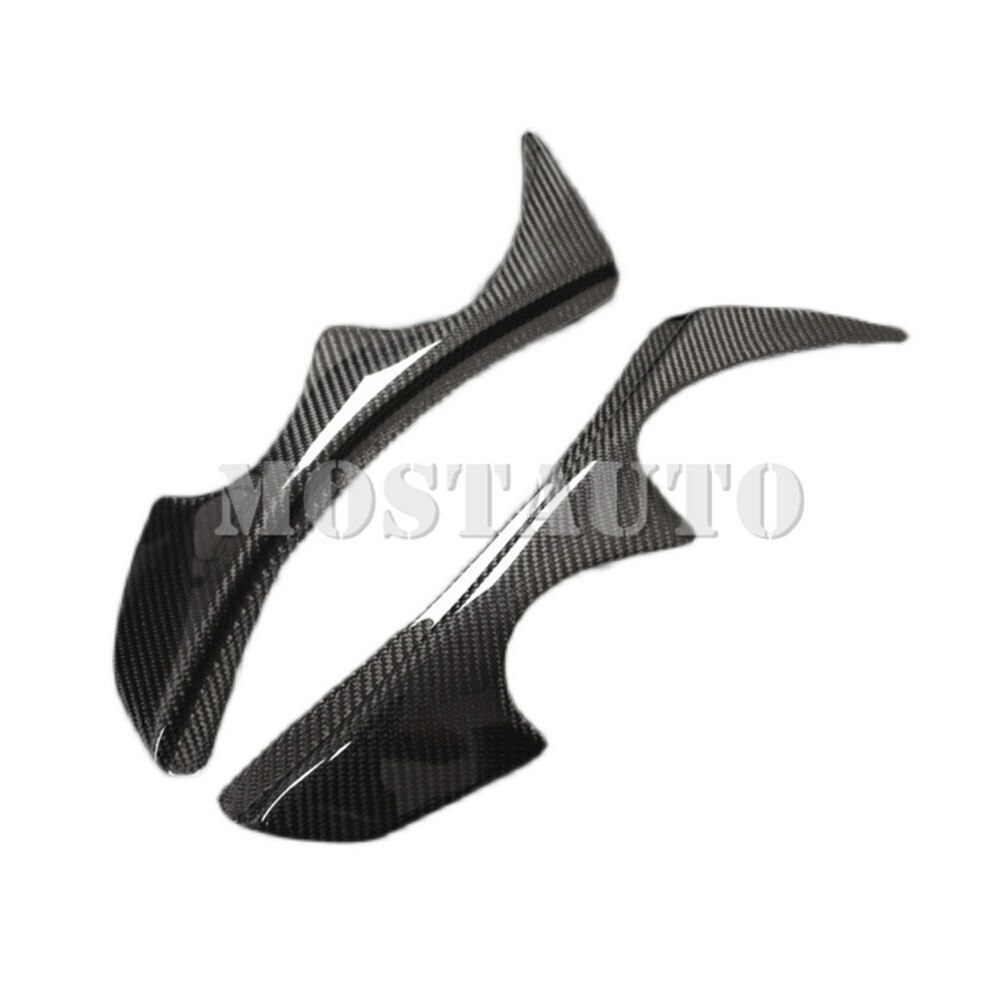 For Audi TT MK1 Carbon Fiber Headlight Eyebrow Eyelid Cover Trim 1998 ...