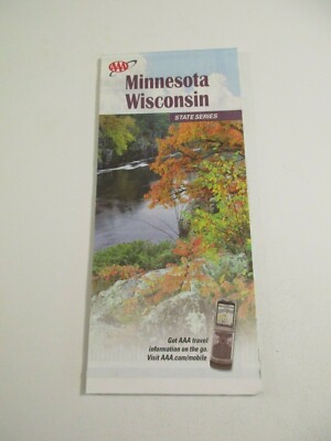2011 AAA Minnesota Wisconsin State Highway Travel Road Map-TK3 | eBay