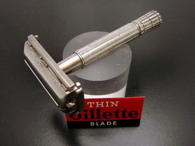 Vintage Gillette TV Special Super Speed Safety Razor Body G4 Date Code ...