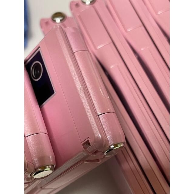 docomo STYLE series Fujitsu F-06D Girls' Happy Pink Girls Flip Phone ...