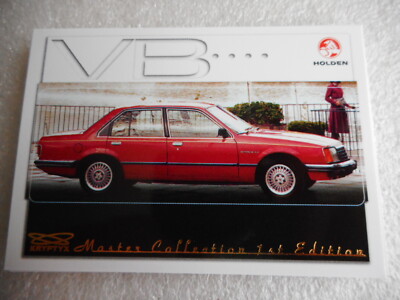 Holden VB Commodore SL/E Sedan - 2002 Kryptyx #57 Common Collector Card ...