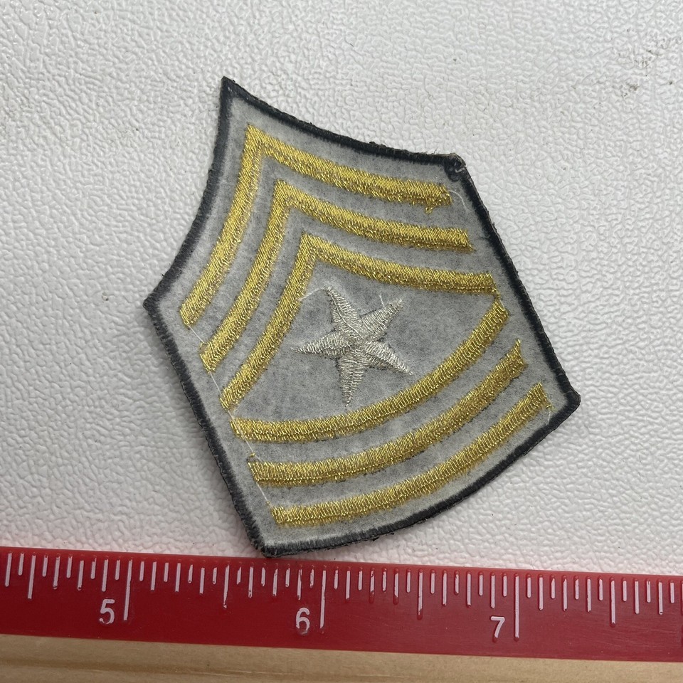 Army Military Themed Novelty Patch (Rank Strip Insignia) M004 | eBay