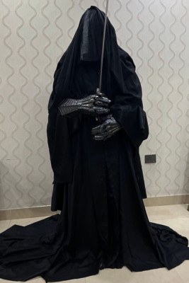 Halloween Ring Wraith Costume Nazgul Costume Black Cape Perfect ...