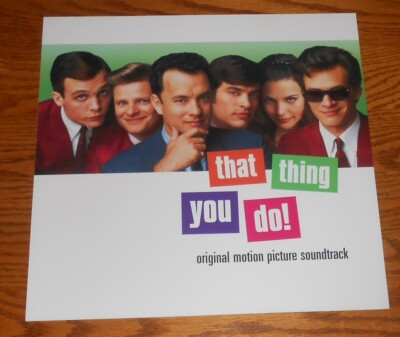 That Thing You Do! Poster Flat 1996 Promo 12x12 Movie Soundtrack Tom ...