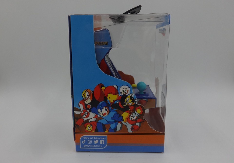 MY ARCADE Mega-Man Pico Player 6 Video Games Portable Tiny Arcade ...