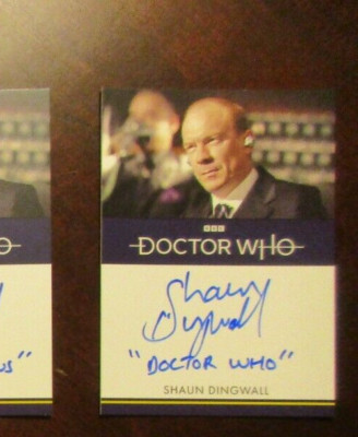Doctor Who Series 1-4: Shaun Dingwall as Peter Tyler Inscription ...