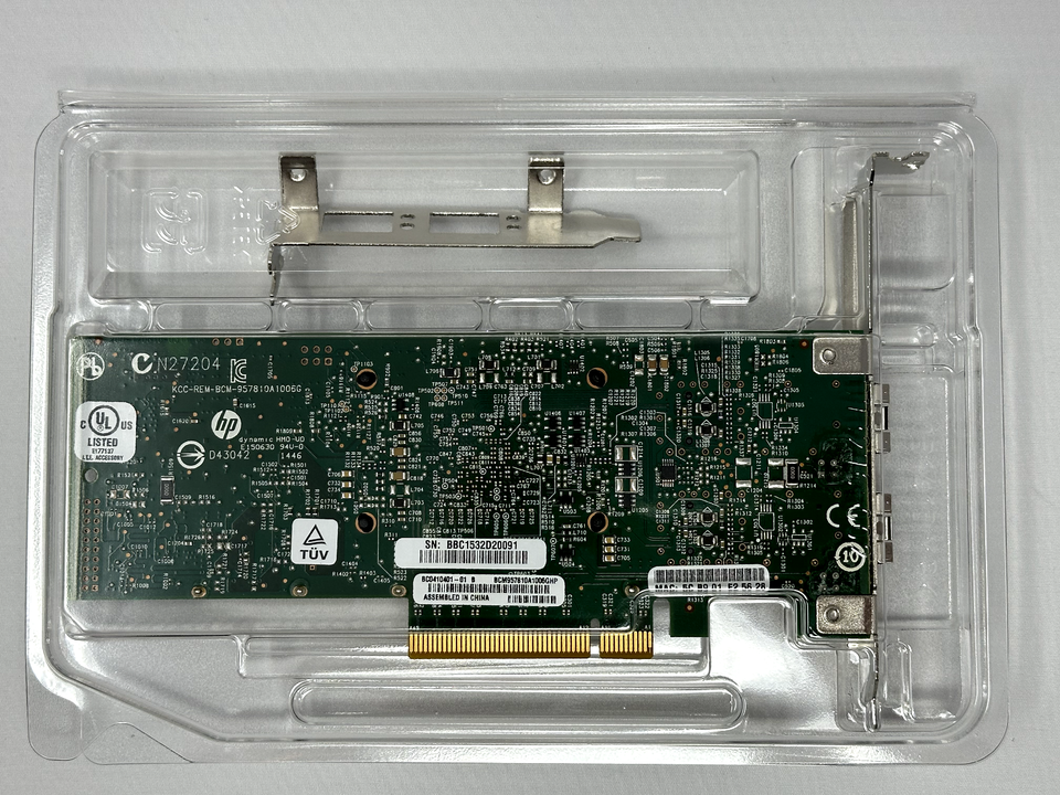 🔥🔥🔥 HP 652503-B21 530SFP+ 10GB 2-Port NIC 656244-001 652501-001 Both ...