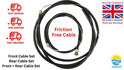 FRONT REAR BMX / MTB BIKE CYCLE BRAKE CABLES, + INNER, Complete Brake ...