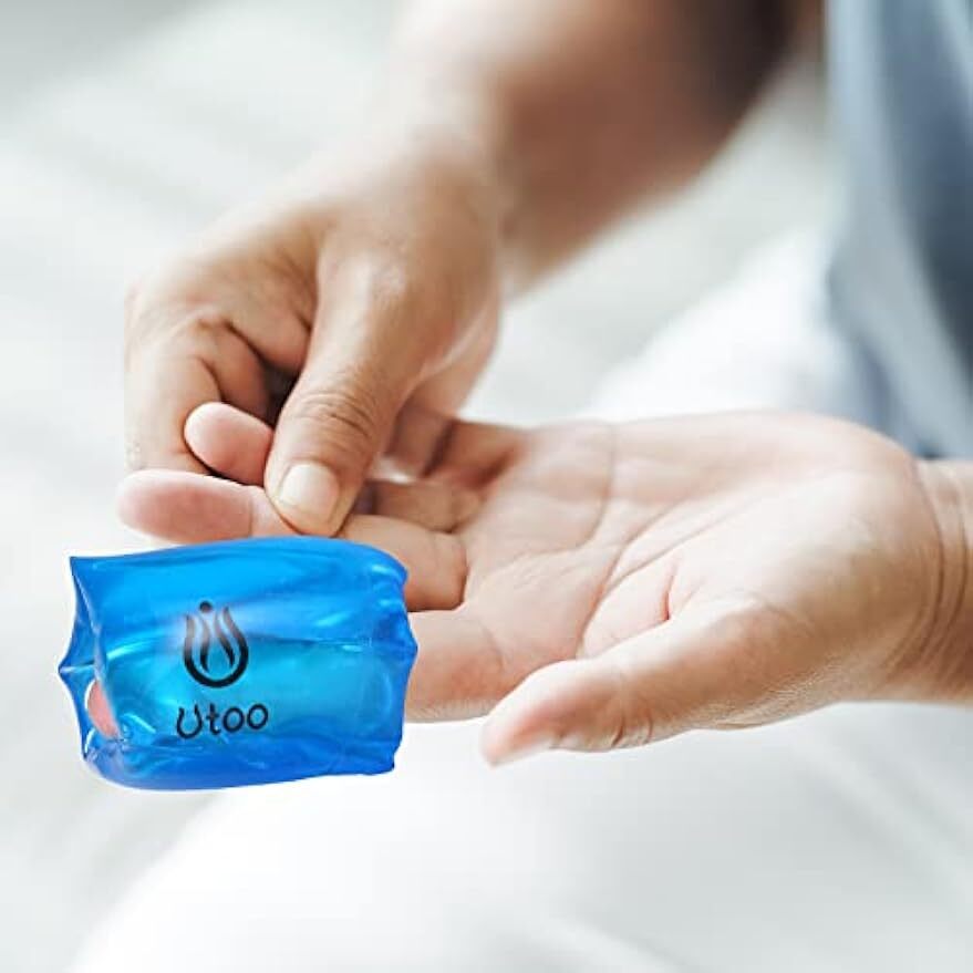 Finger Ice Pack Reusable Gel Ice Toe Cold Compression Sleeve Injuries ...