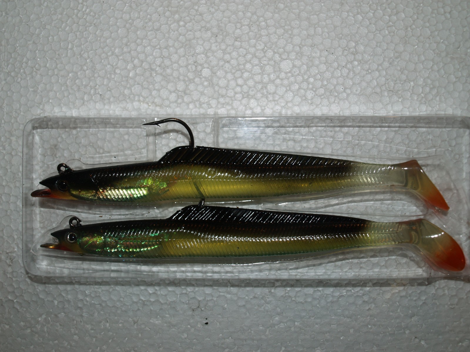 NOT Sidewinder But, RAGE EELS sand eels, soft plastic lures, pollock ...