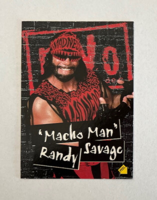 1998 Topps WCW/nWo Wrestling Stickers #S3 Macho Man Randy Savage | eBay