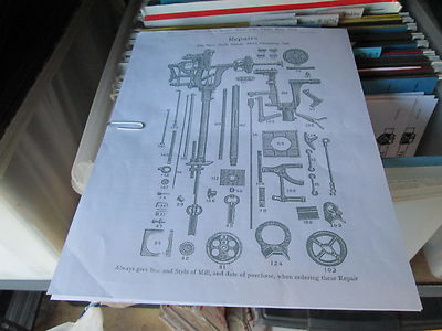Dandy Windmill Parts List & Diagrams | eBay